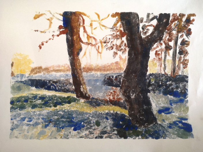 Libérer sa créativité avec le monotype - Bulle Créative - Atelier d ...